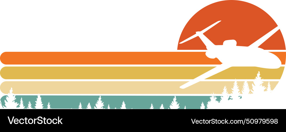 Glider plane soaring airplane pilot Royalty Free Vector