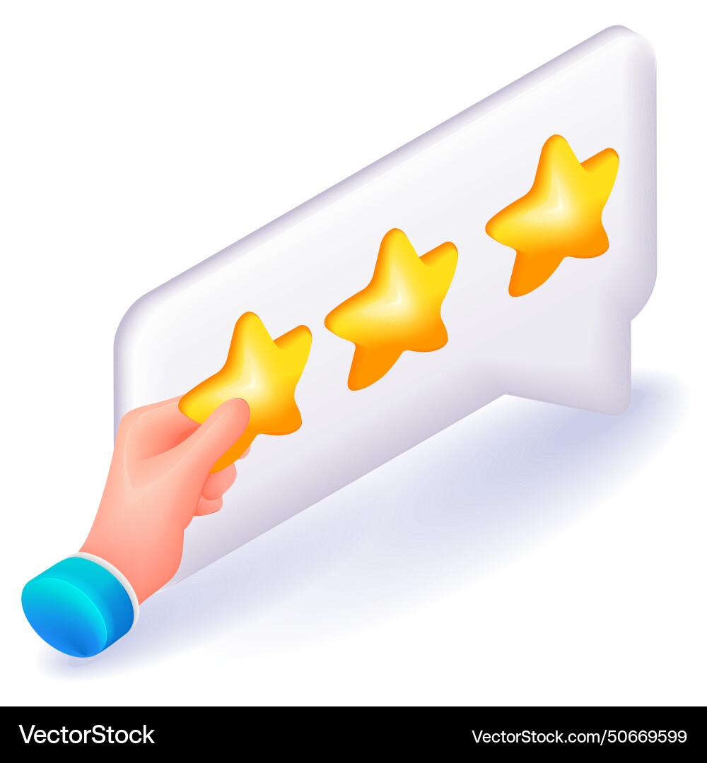 3d isometric people character Royalty Free Vector Image