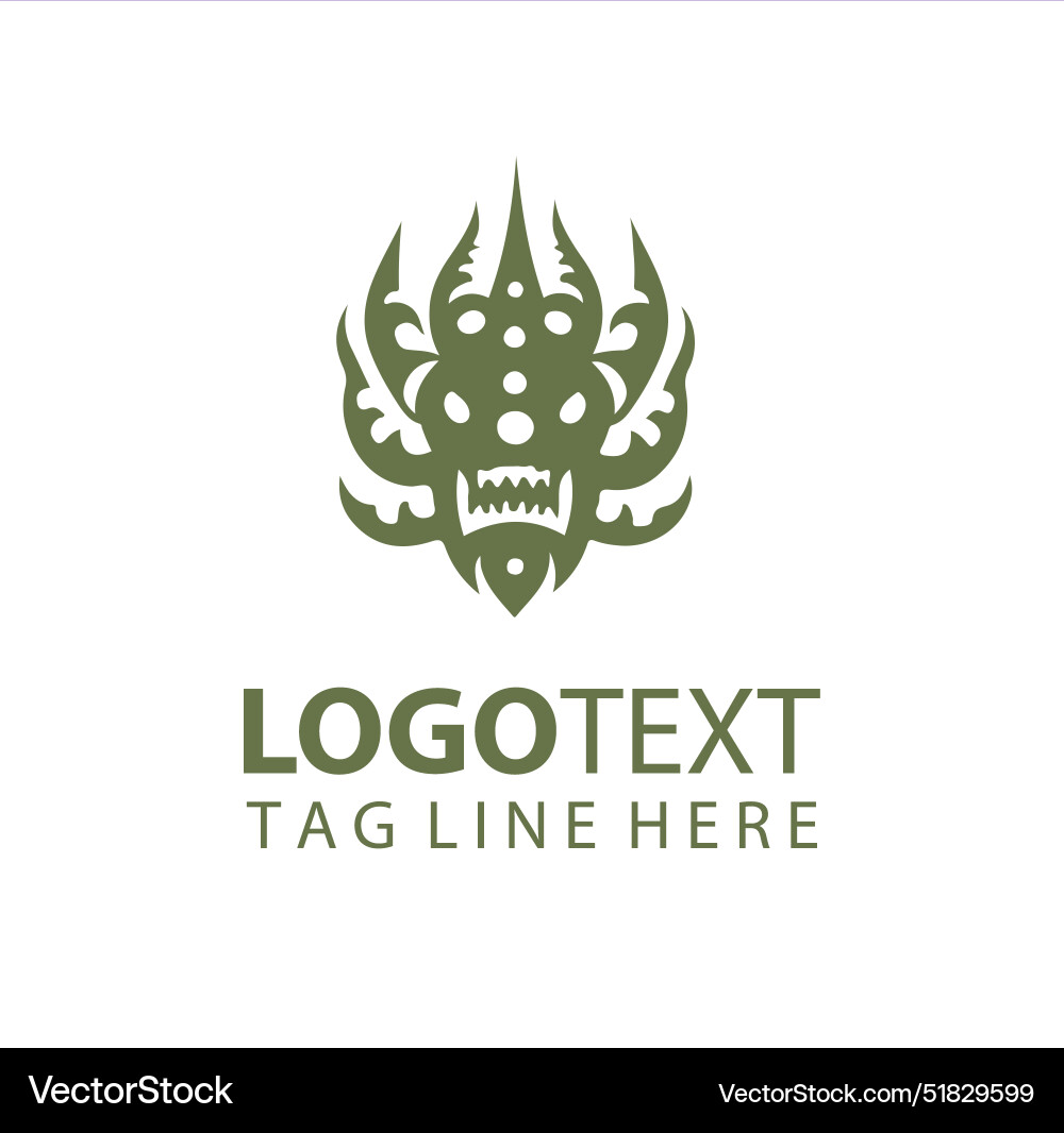 Monster logo Royalty Free Vector Image - VectorStock