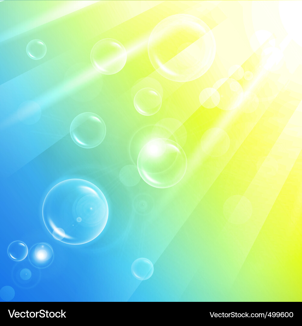 Bubbles Royalty Free Vector Image - VectorStock