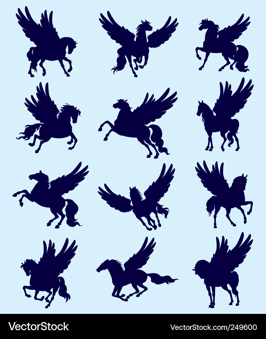 Pegasus Royalty Free Vector Image - VectorStock
