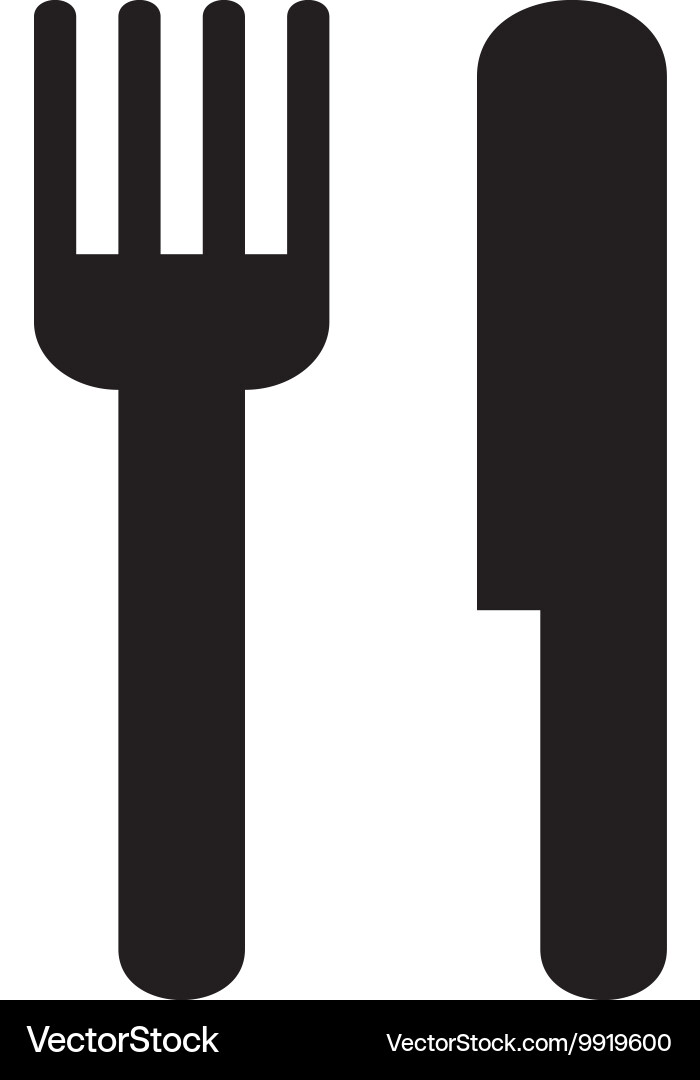 Restaurant symbol Royalty Free Vector Image - VectorStock