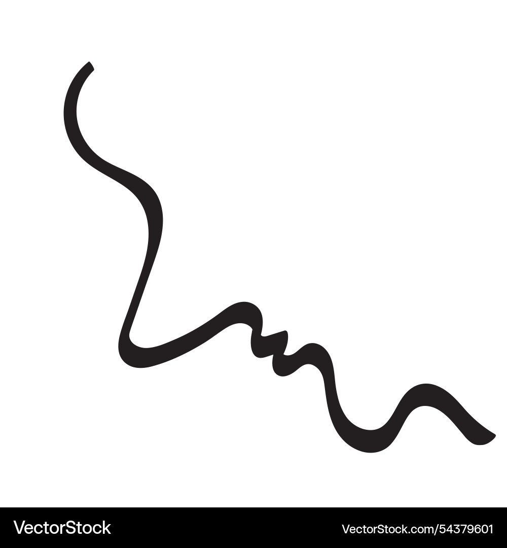 Abstract drawing profile face trendy portrait art Vector Image