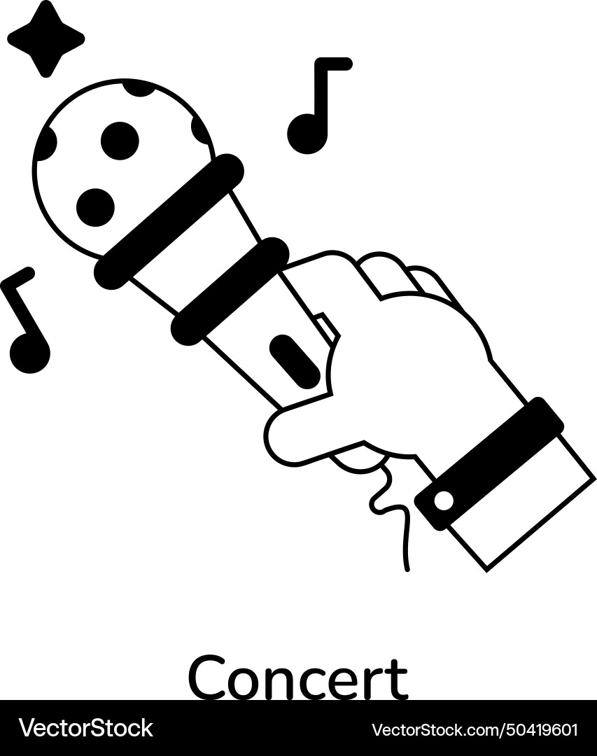 Concert Royalty Free Vector Image - VectorStock
