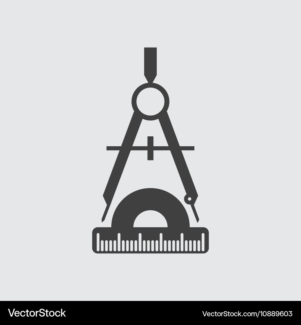 Geometry Tools Icon Royalty Free Vector Image - VectorStock