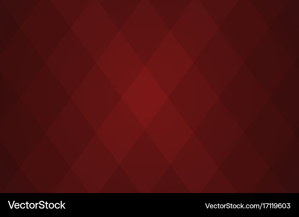 Red Rhombus Pattern Background Royalty Free Vector Image