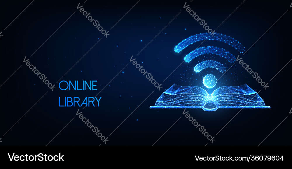 Digital Knowledge Transmission Royalty Free Vector Image
