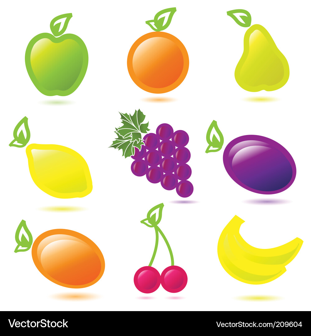 Fruit Royalty Free Vector Image - VectorStock