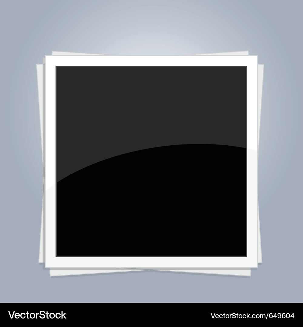 Photo frame Royalty Free Vector Image - VectorStock