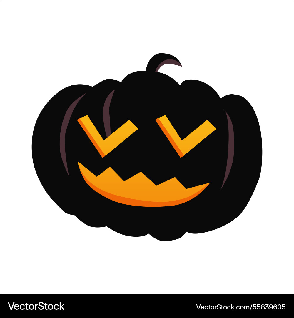 Pumpkin mascot Royalty Free Vector Image - VectorStock