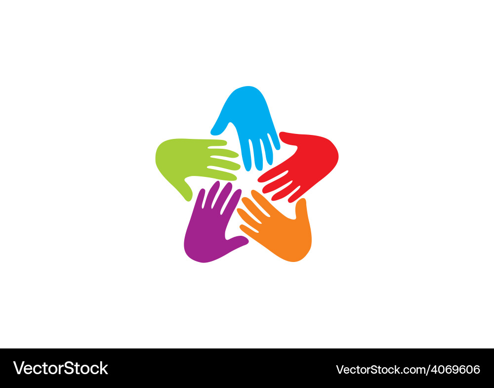 Hands Logo Vector