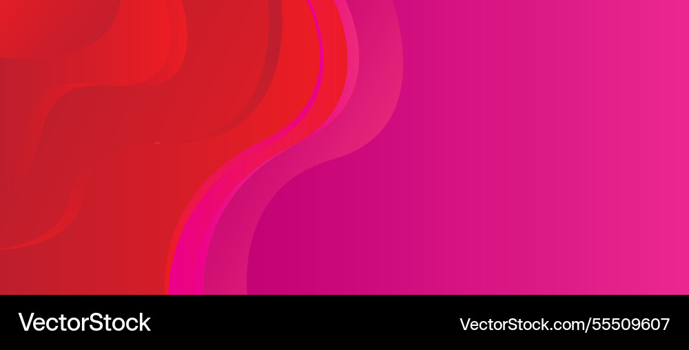 Modern red purple wave abstract background Vector Image