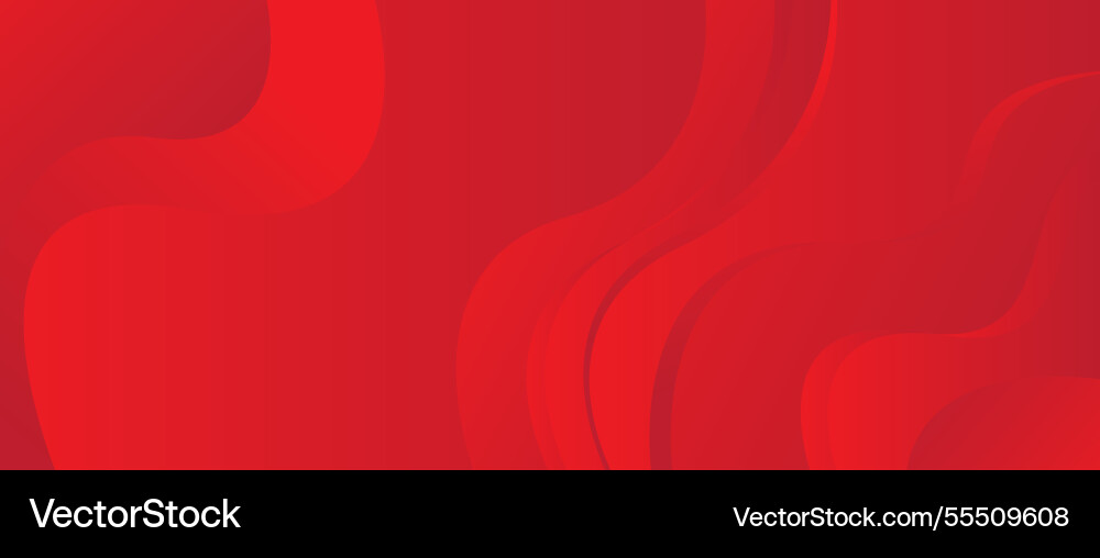 Red Wave Abstract Background Royalty Free Vector Image