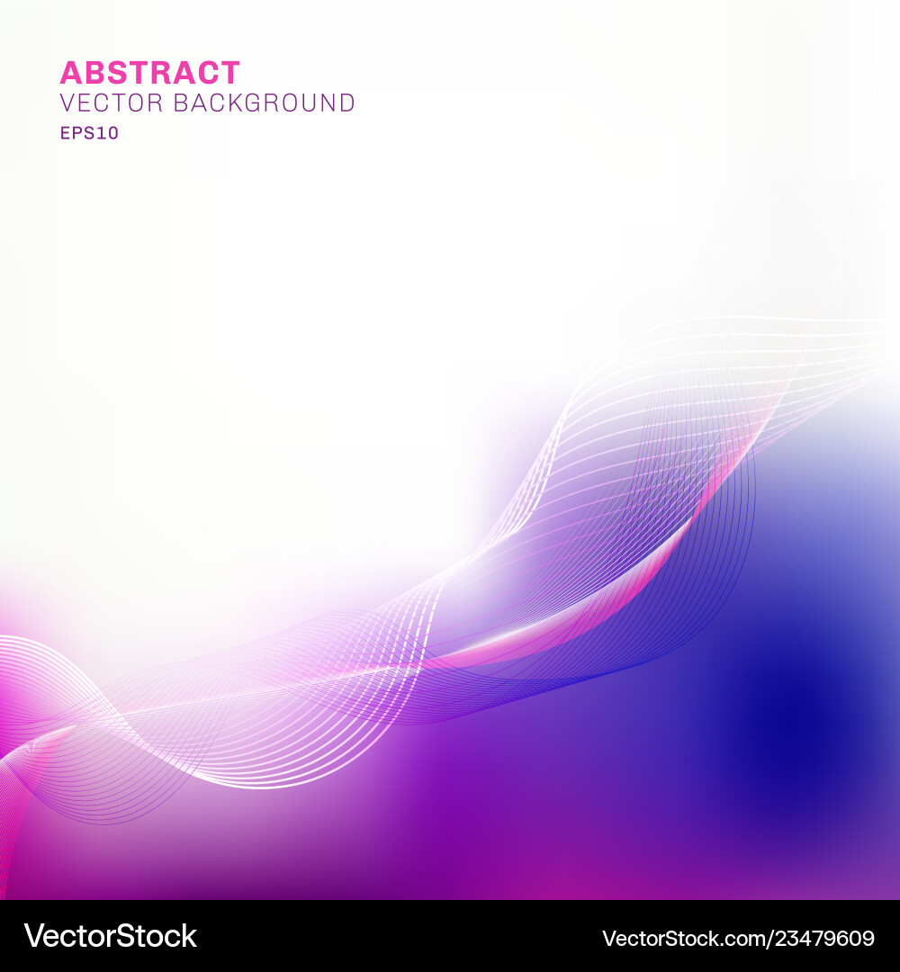 Abstract template blue and purple blurred Vector Image