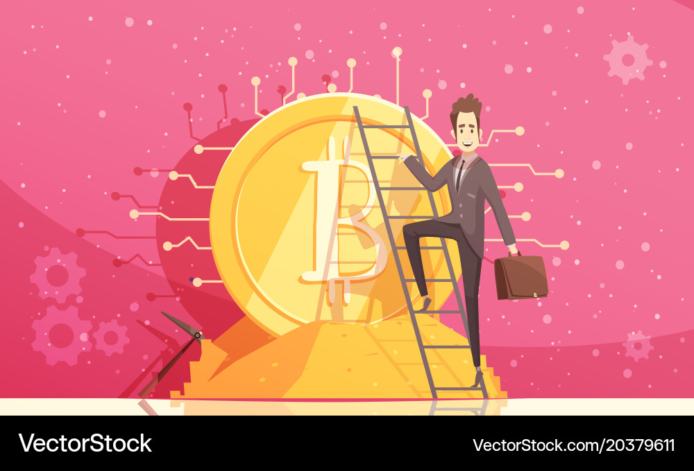 Bitcoin Royalty Free Vector Image - VectorStock