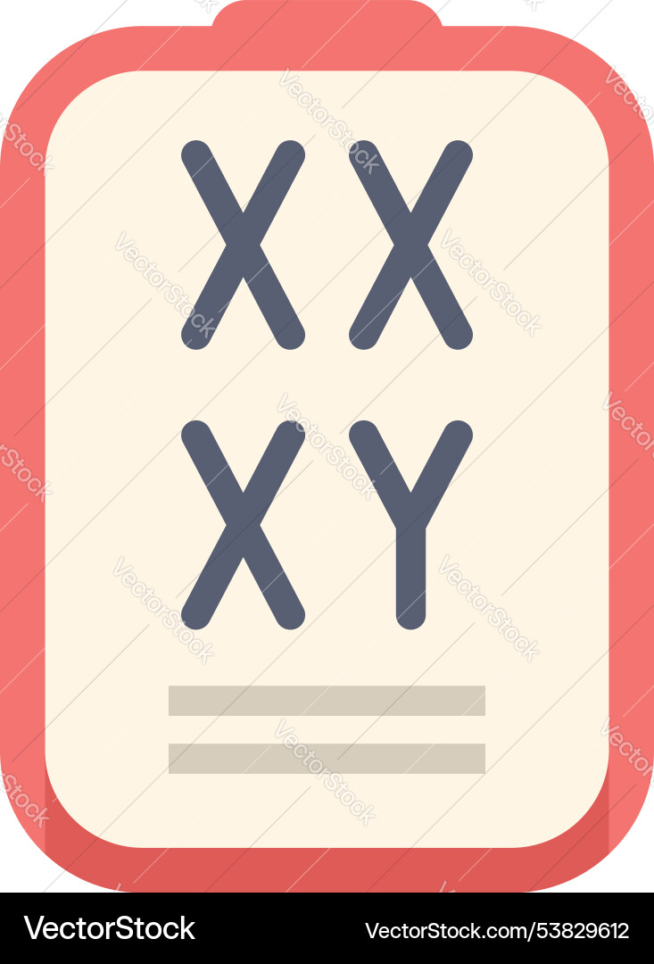 Smartphone showing eye test chart Royalty Free Vector Image