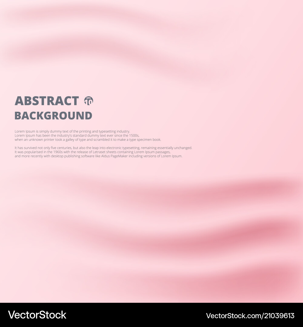 Abstract of pink background with stripe shadow Vector Image