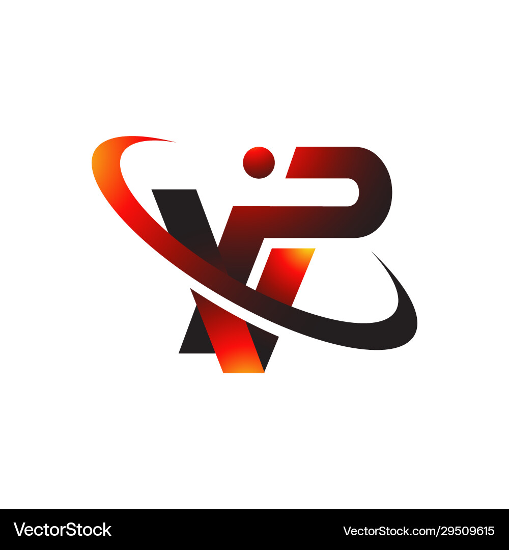 Letter vip logo design icon template Royalty Free Vector