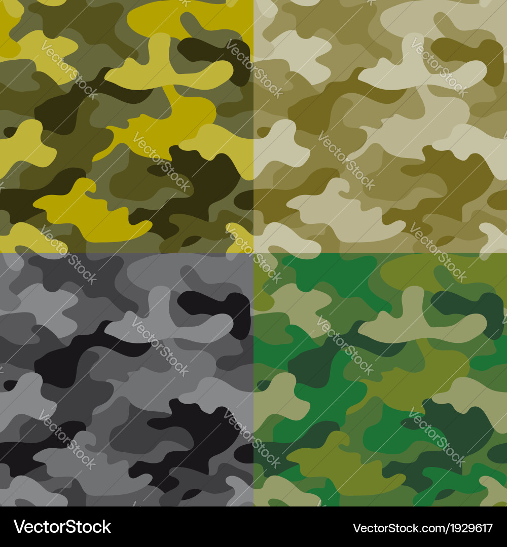 Seamless military pattern Royalty Free Vector Image