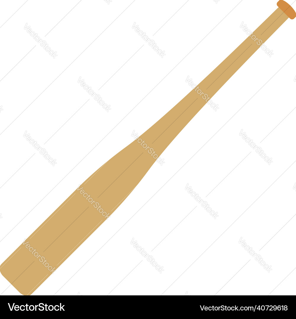 Baseball bat icon Royalty Free Vector Image - VectorStock
