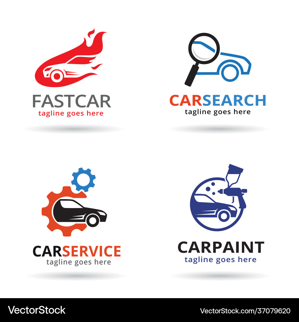 Car logo template Royalty Free Vector Image - VectorStock