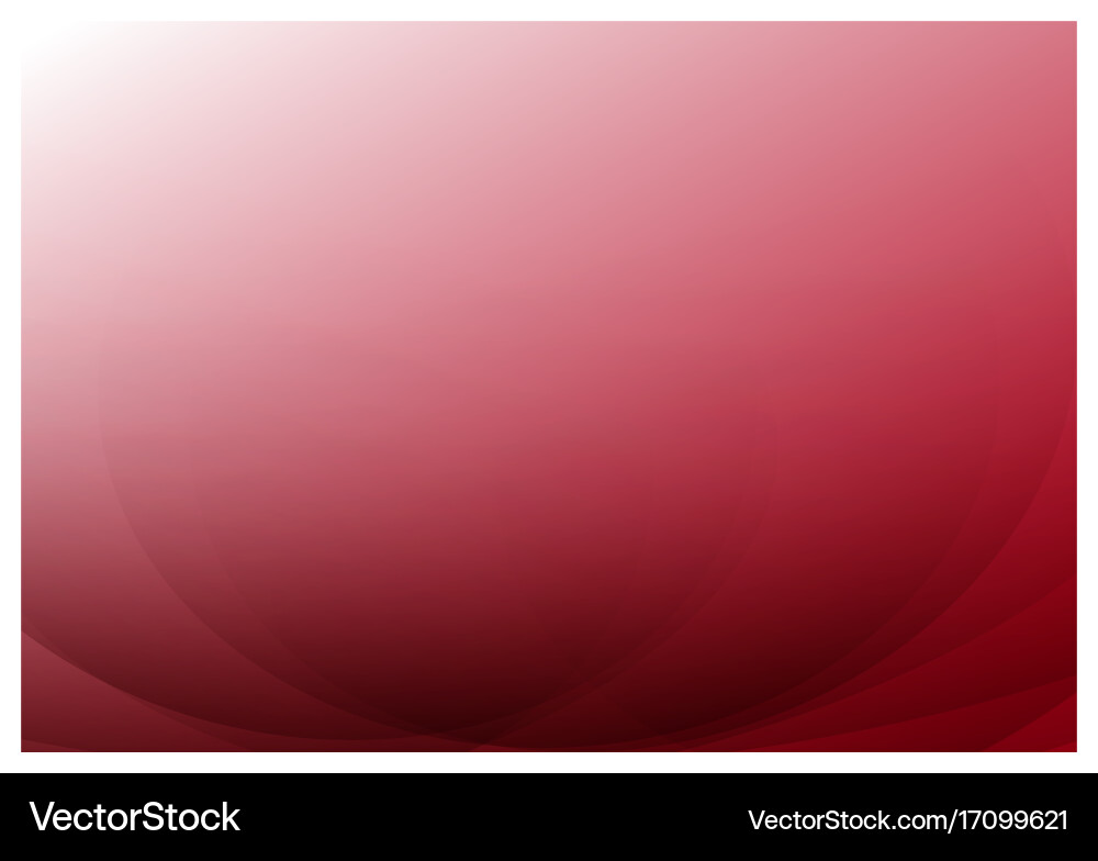 Red curve abstract background with copy space Vector Image