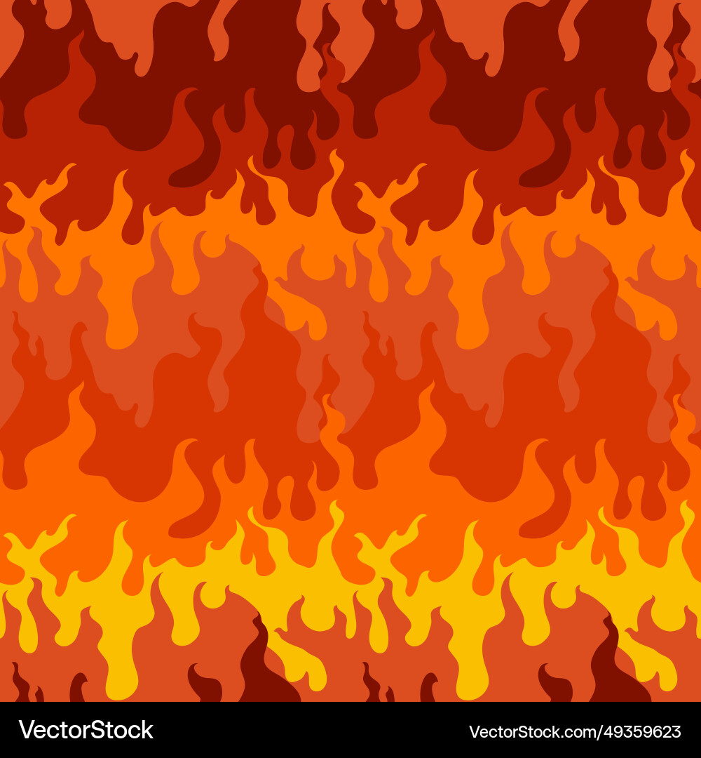 Abstract burn seamless pattern Royalty Free Vector Image