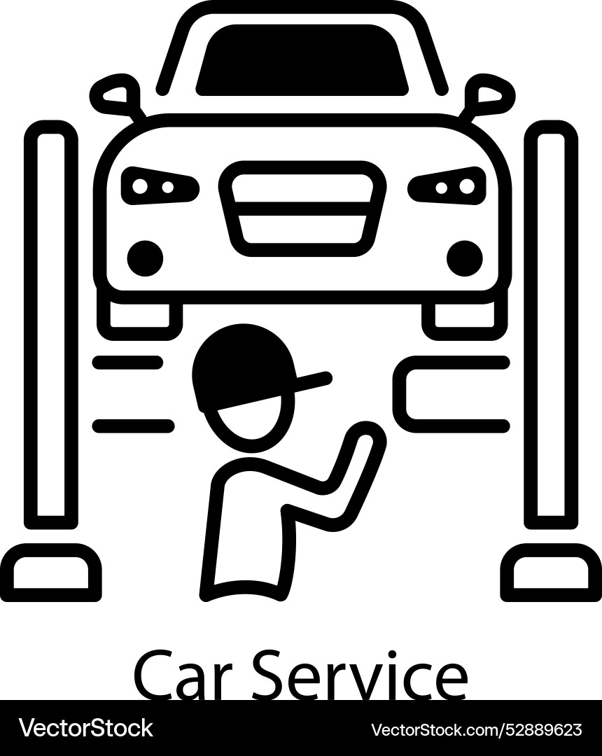 Car service Royalty Free Vector Image - VectorStock