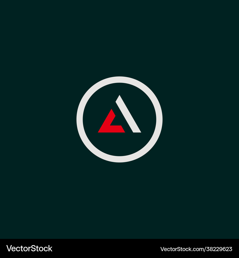 Cool and modern logo initials ac design 1 Vector Image