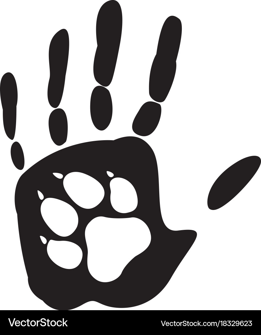 Dog - mans best friend Royalty Free Vector Image