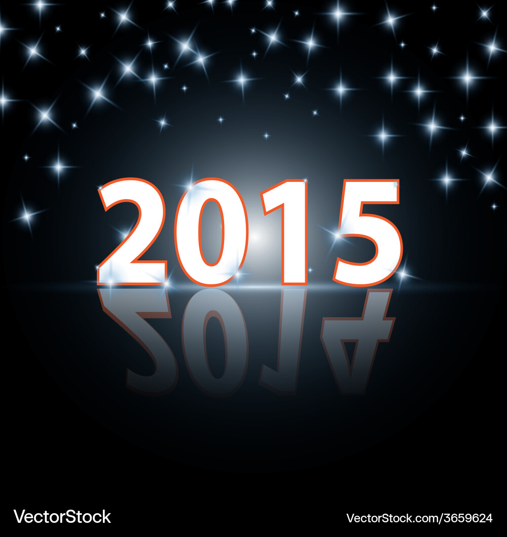 2015 2 Royalty Free Vector Image - VectorStock