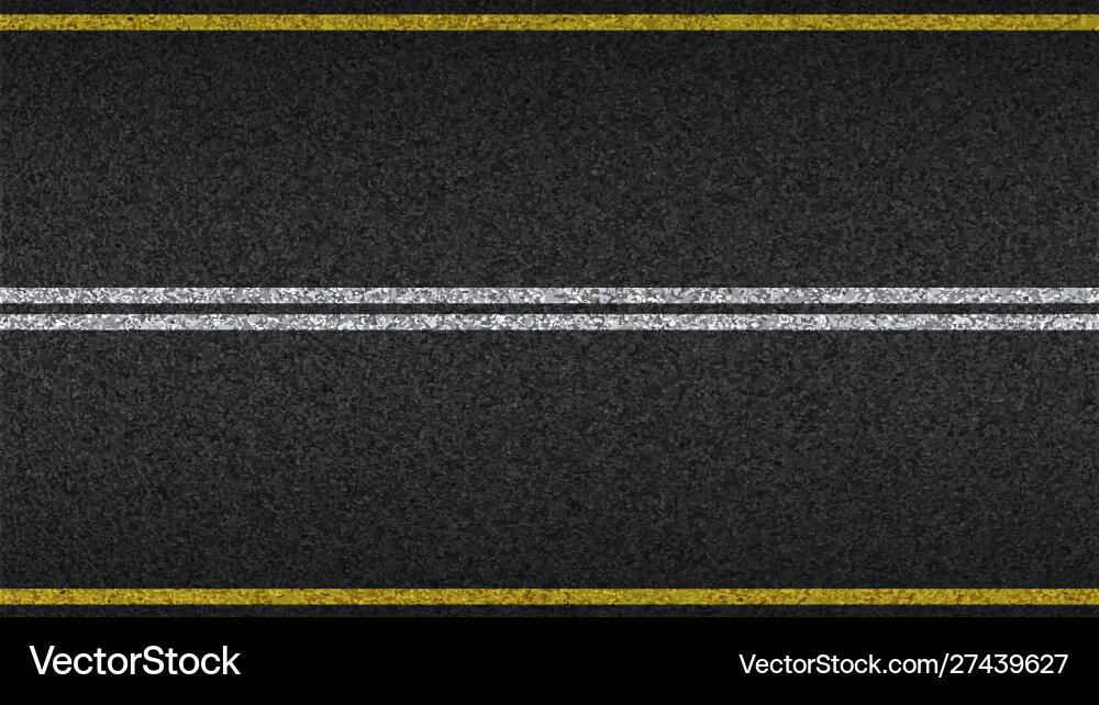 Asphalt highway textured background paved Vector Image