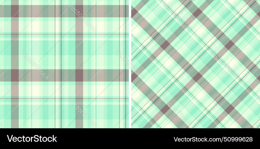 Fabric texture pattern of plaid background Vector Image