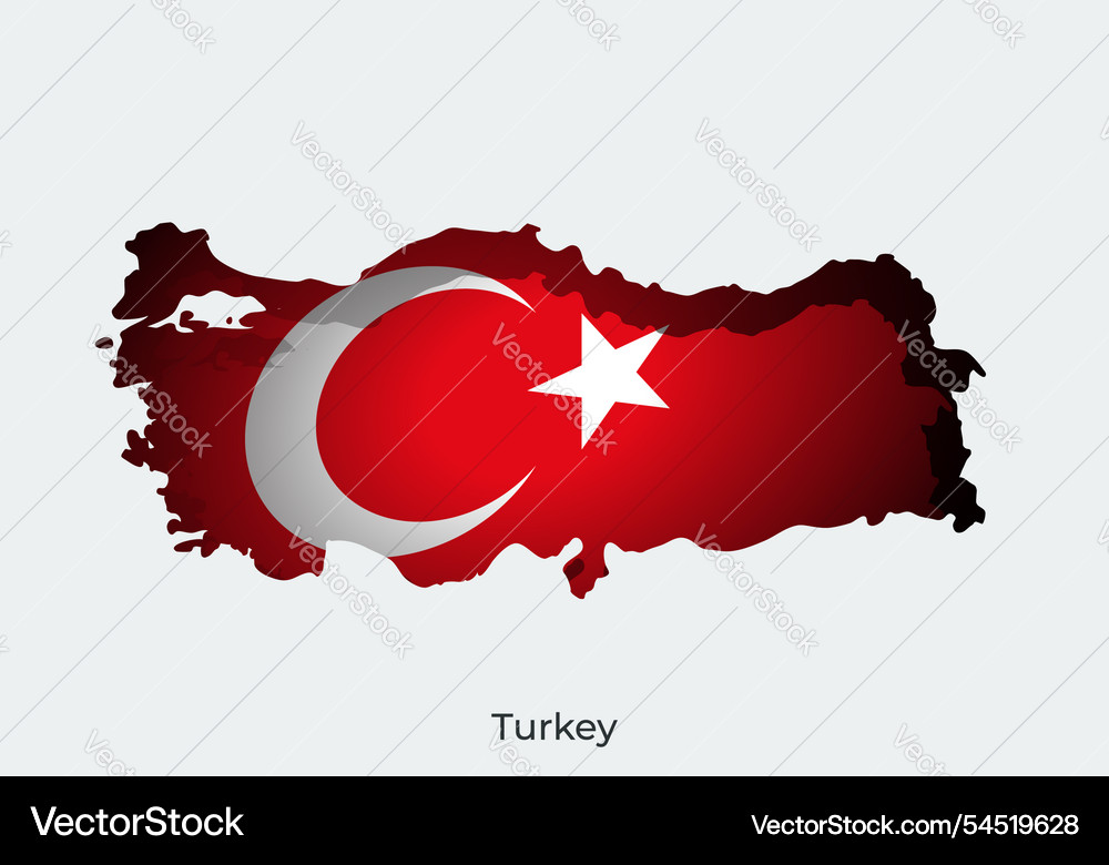 Paper cut flag Royalty Free Vector Image - VectorStock