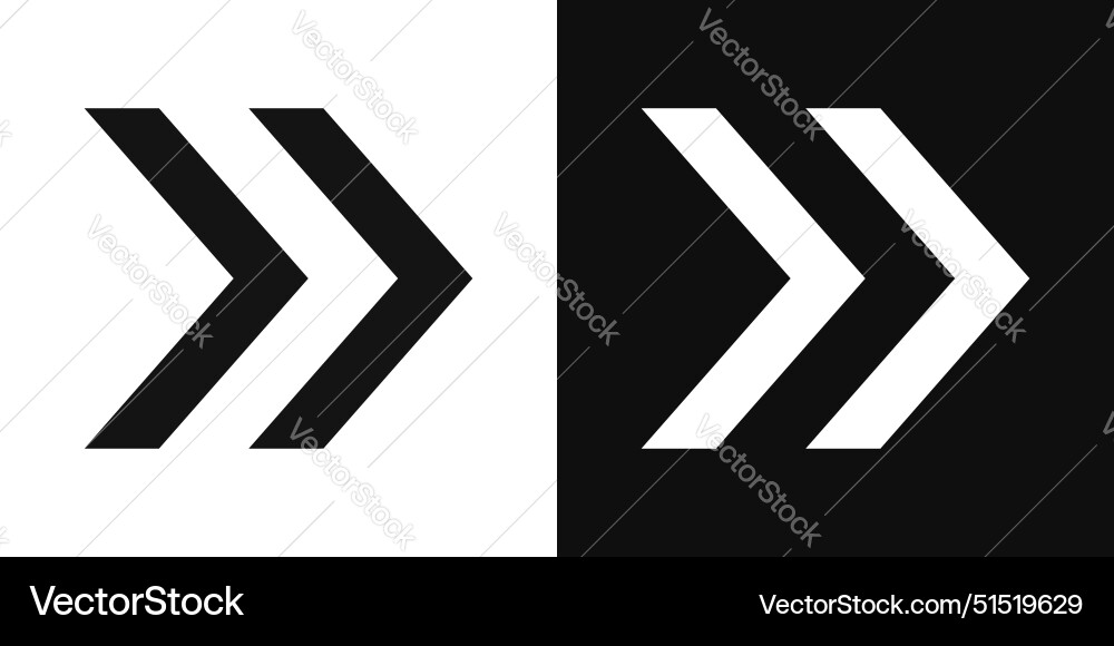 Forward icon Royalty Free Vector Image - VectorStock