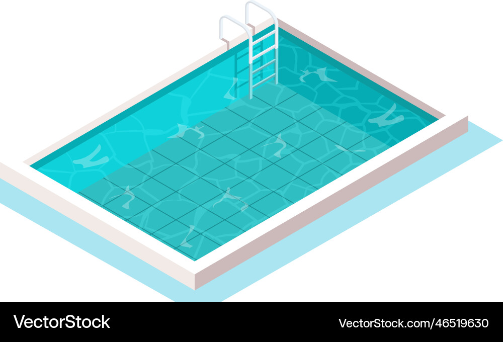 Swimming pool icon Royalty Free Vector Image - VectorStock