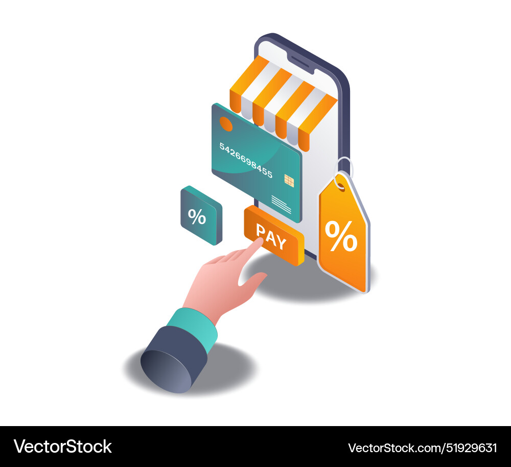 Payment solutions for e-commerce marketplaces Vector Image