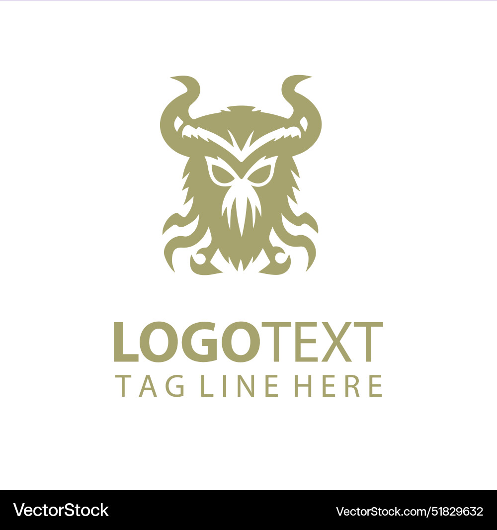 Monster logo Royalty Free Vector Image - VectorStock
