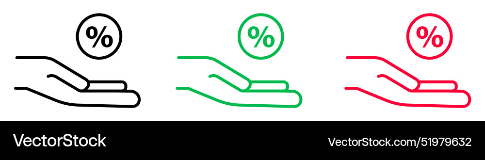 Take credit icon mark in filled style Royalty Free Vector