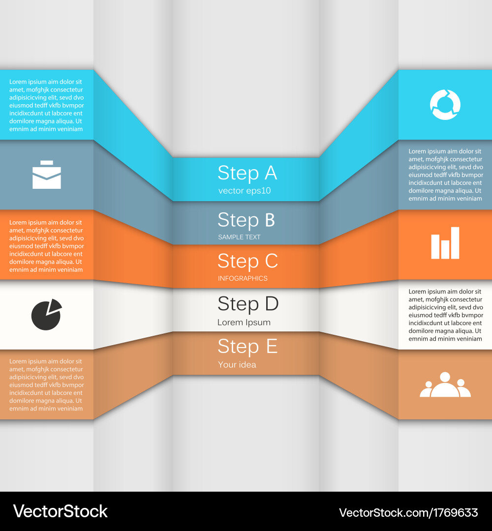 Modern template for your business project Vector Image