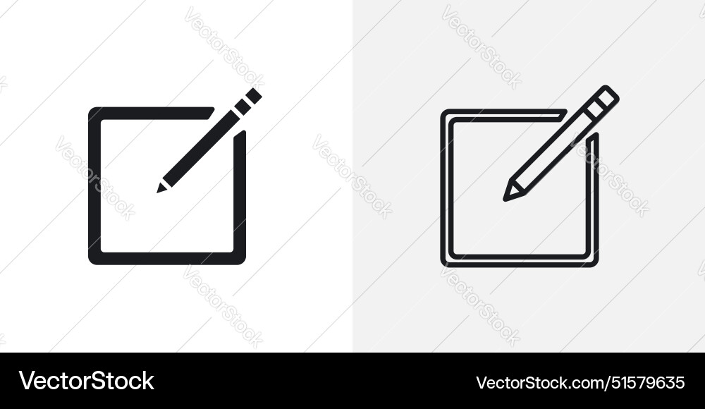 Edit icon set Royalty Free Vector Image - VectorStock