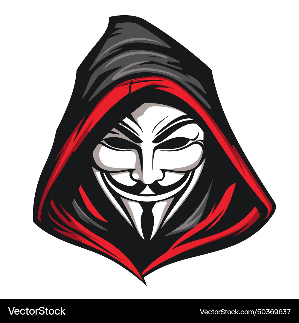 Anonymous esport logotype icon sticker logo hacker