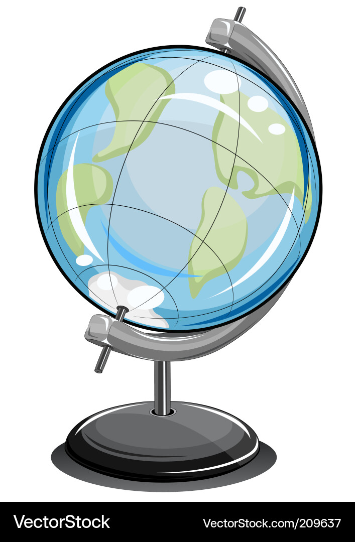 Globe Royalty Free Vector Image - VectorStock