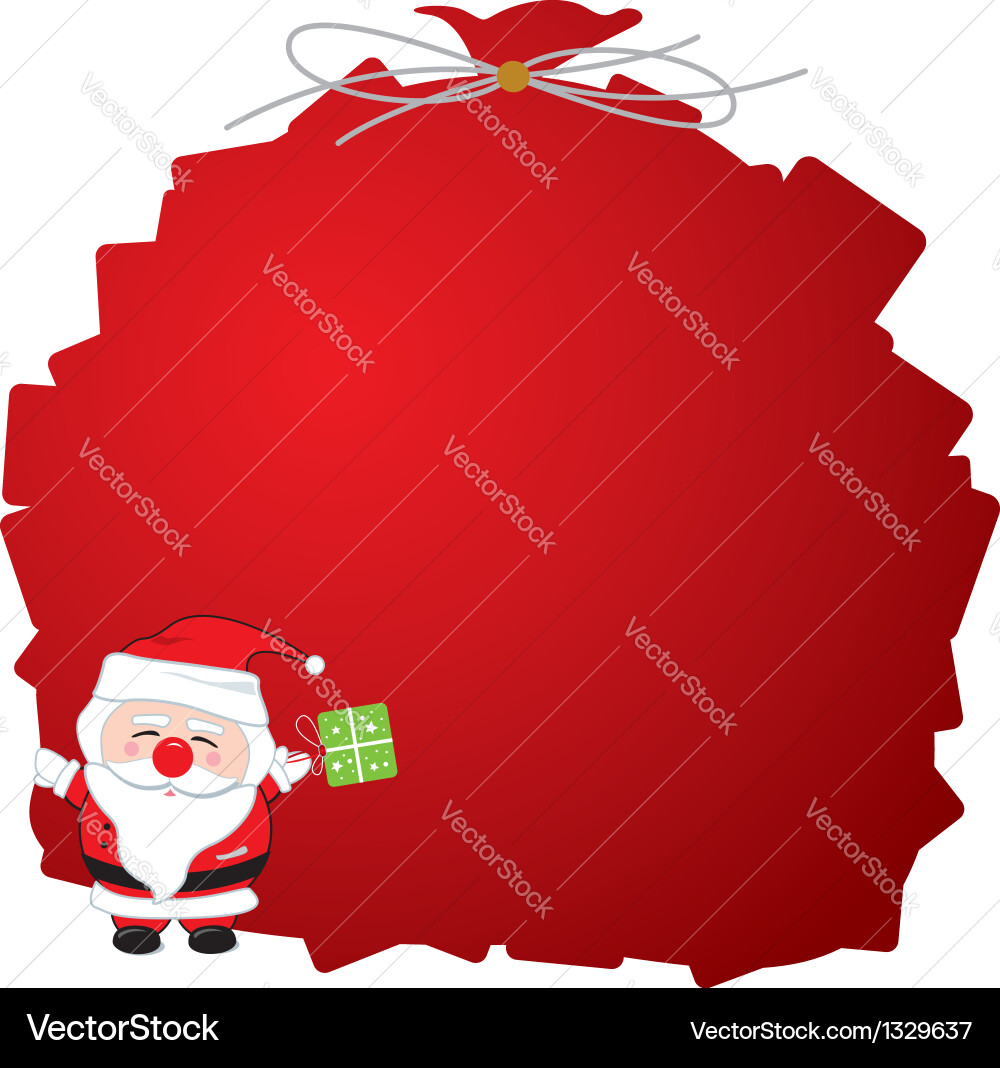 Santa claus Royalty Free Vector Image - VectorStock