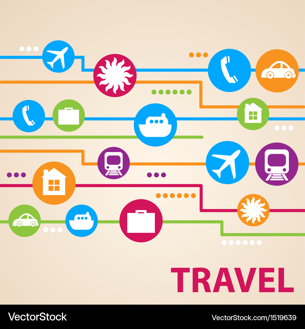 Travel Royalty Free Vector Image - VectorStock
