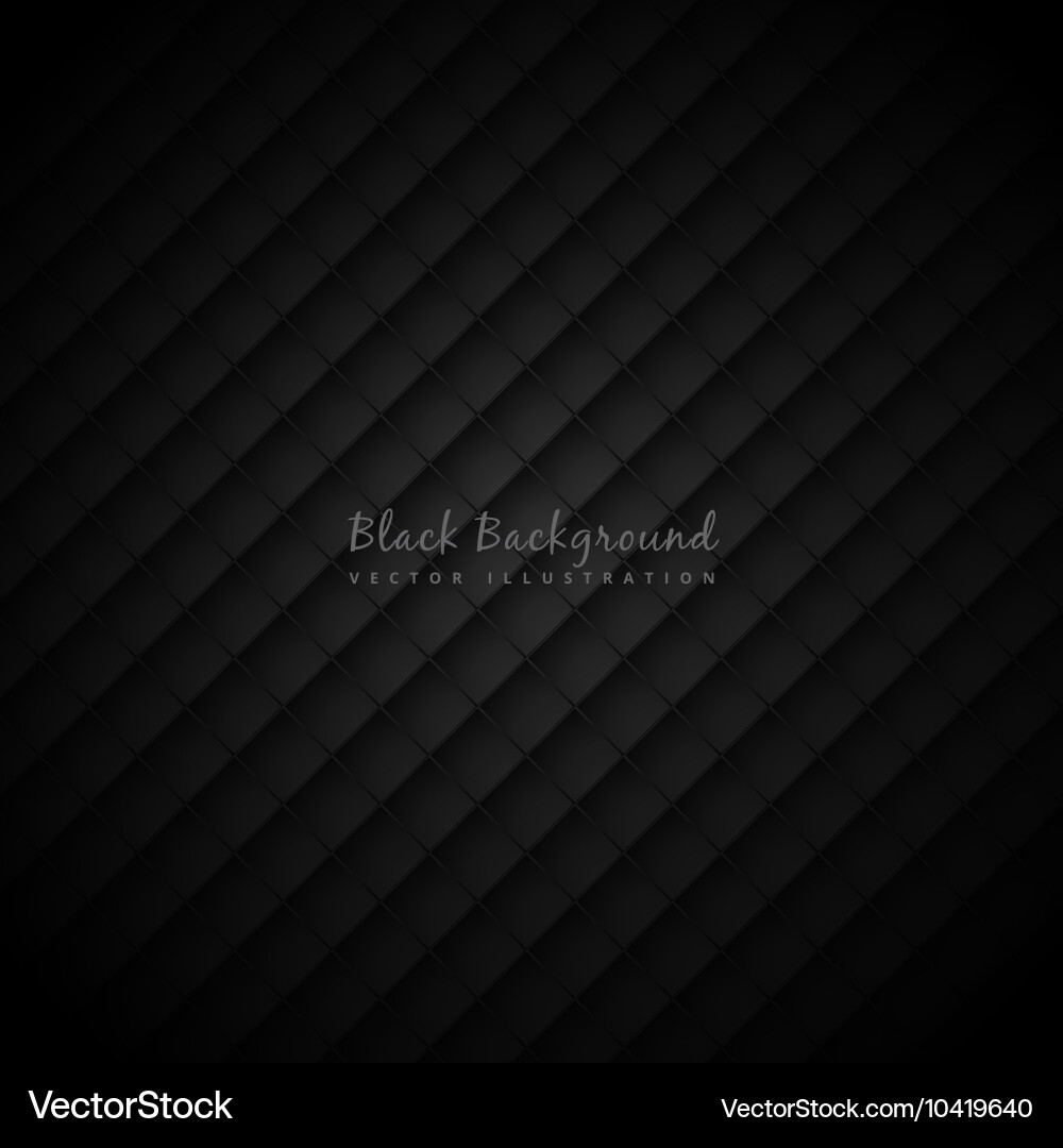 Black background with pattern Royalty Free Vector Image