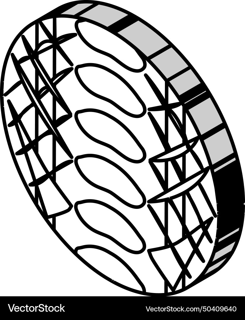 Snake skin animal isometric icon Royalty Free Vector Image