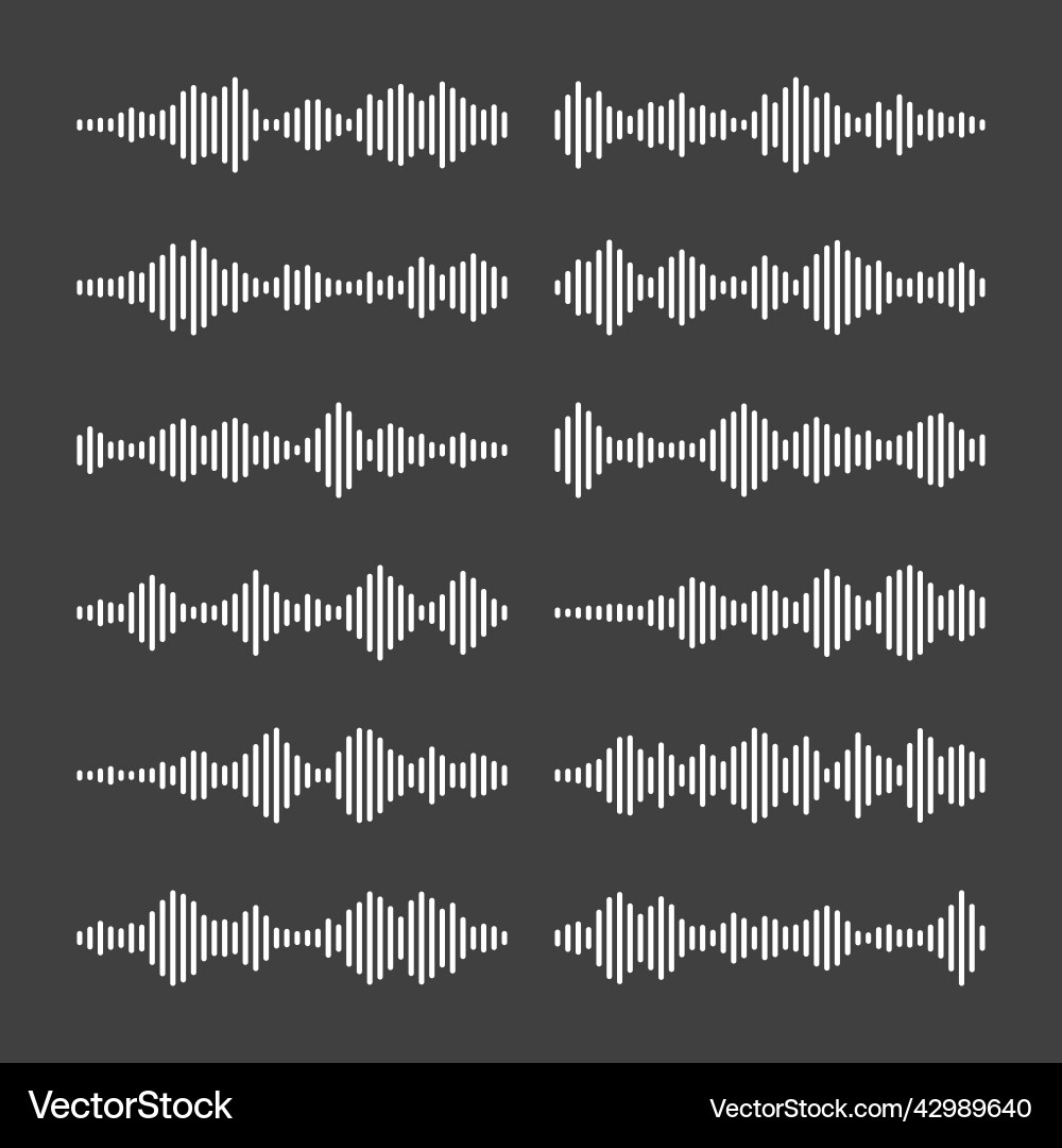 Voice message mail social media chat Royalty Free Vector