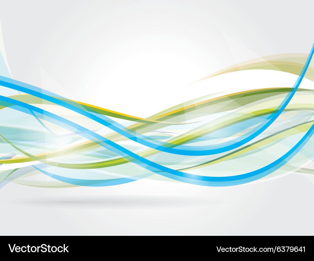 Abstract Wave Background Royalty Free Vector Image