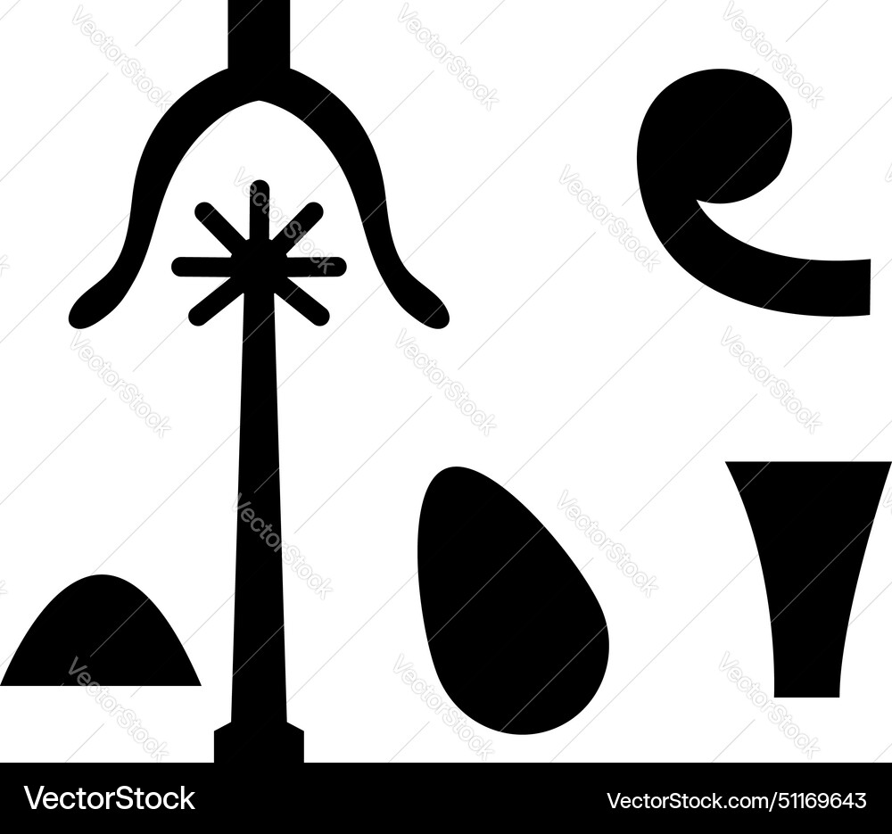 Egyptian hieroglyph Royalty Free Vector Image - VectorStock
